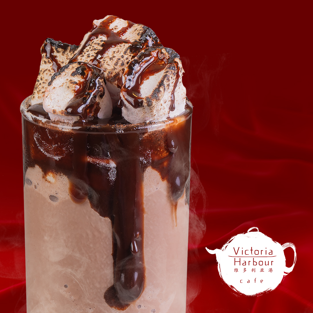 Victoria Harbour Cafe Chocolate and Marshmallow Milkshake | Newport ...